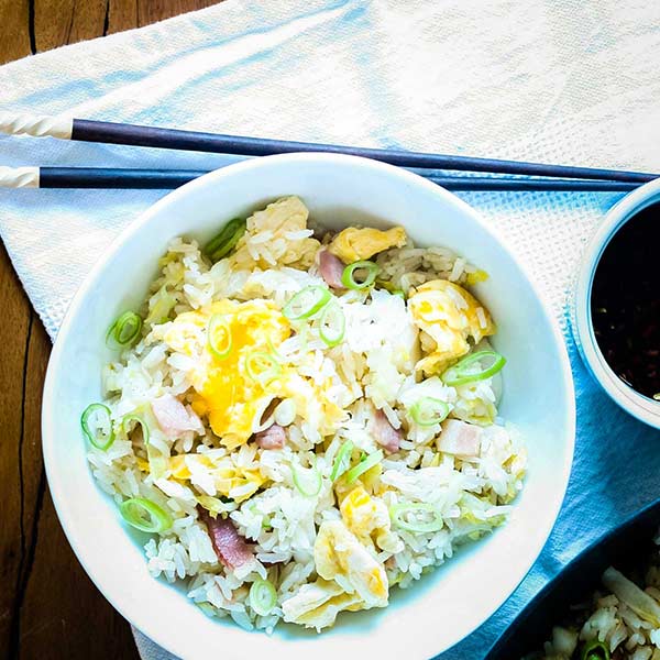 Egg Fried Rice - Steam & Bake