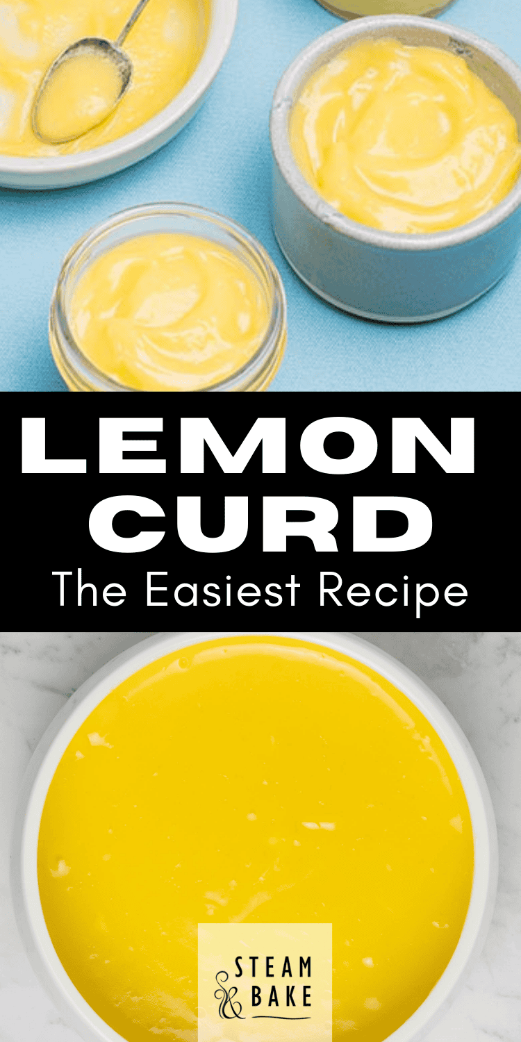 Steamed Lemon Curd - Steam & Bake