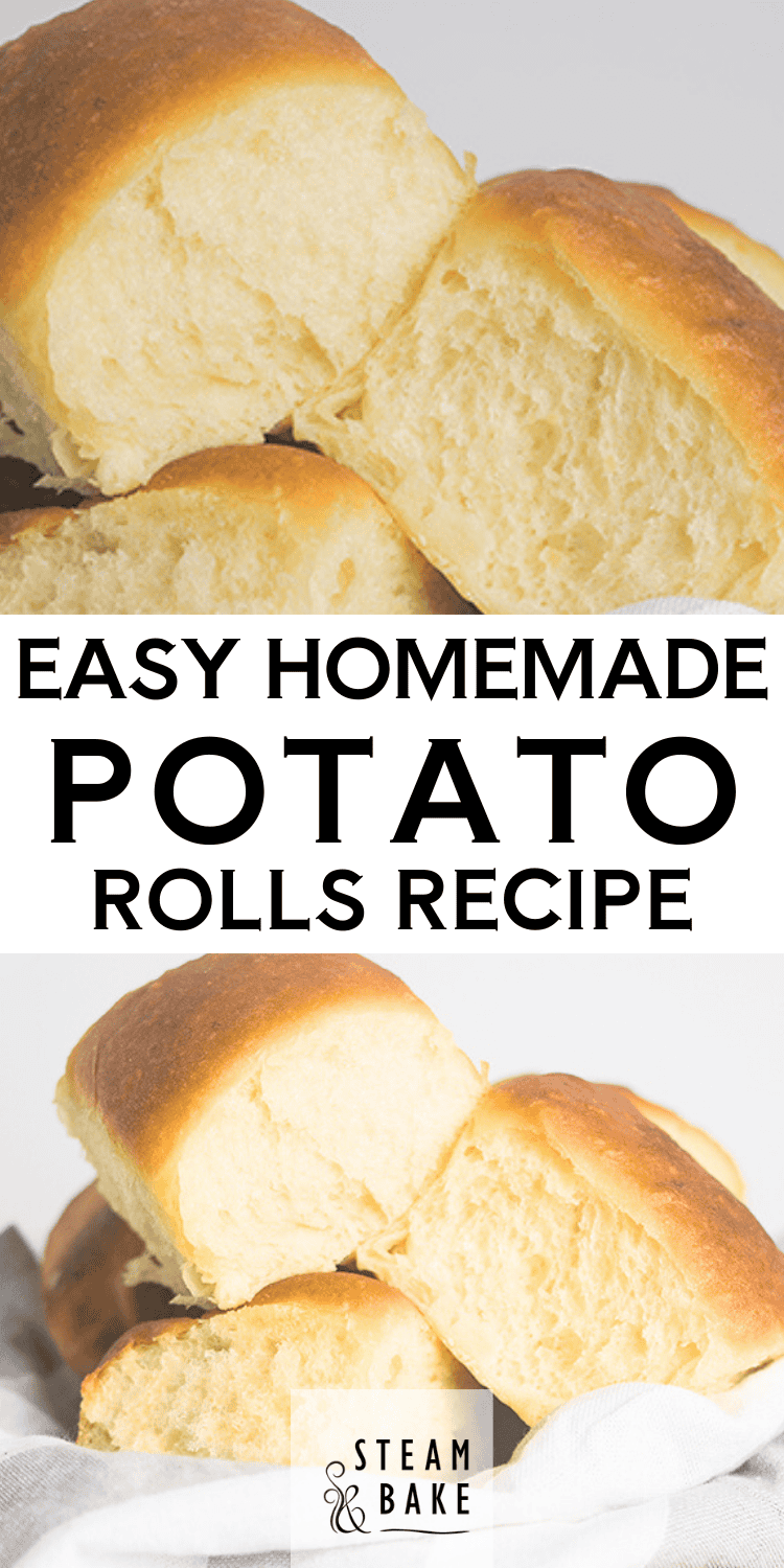 How to Make Easy Potato Rolls - Steam & Bake