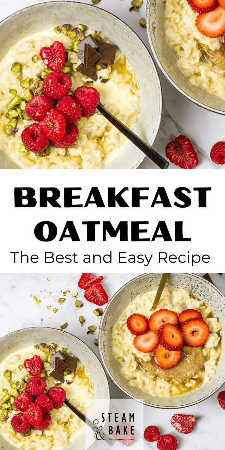 How to Make Oatmeal in a Steam Oven - Steam & Bake