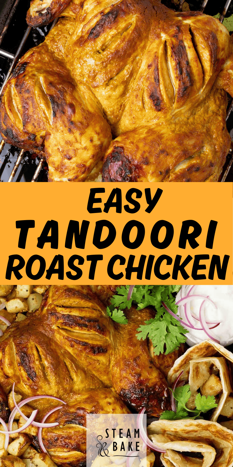 30 Minute Tandoori Roast Chicken in the Steam Oven - Steam & Bake