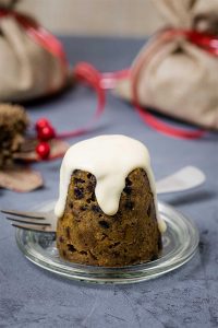 Individual Steamed Christmas Puddings - Steam & Bake