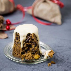 Individual Steamed Christmas Puddings - Steam & Bake