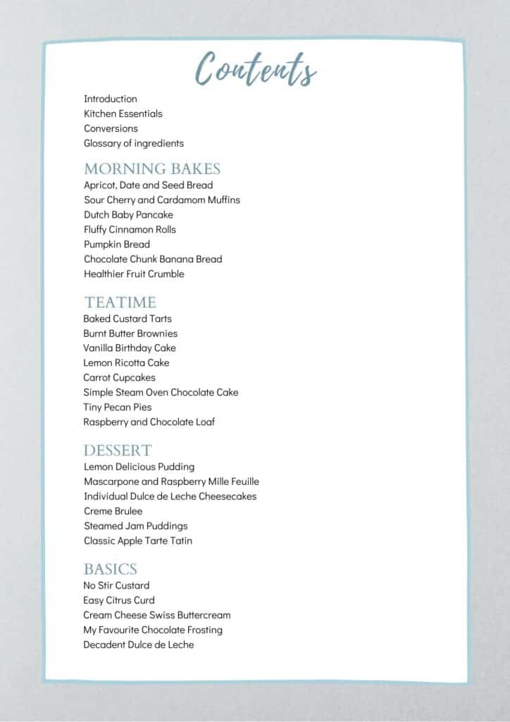 Steam Oven Baking cookbook (eBook) - Steam & Bake