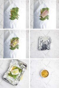 Easy Fish Dinner with Miso Ginger Dressing - Steam & Bake