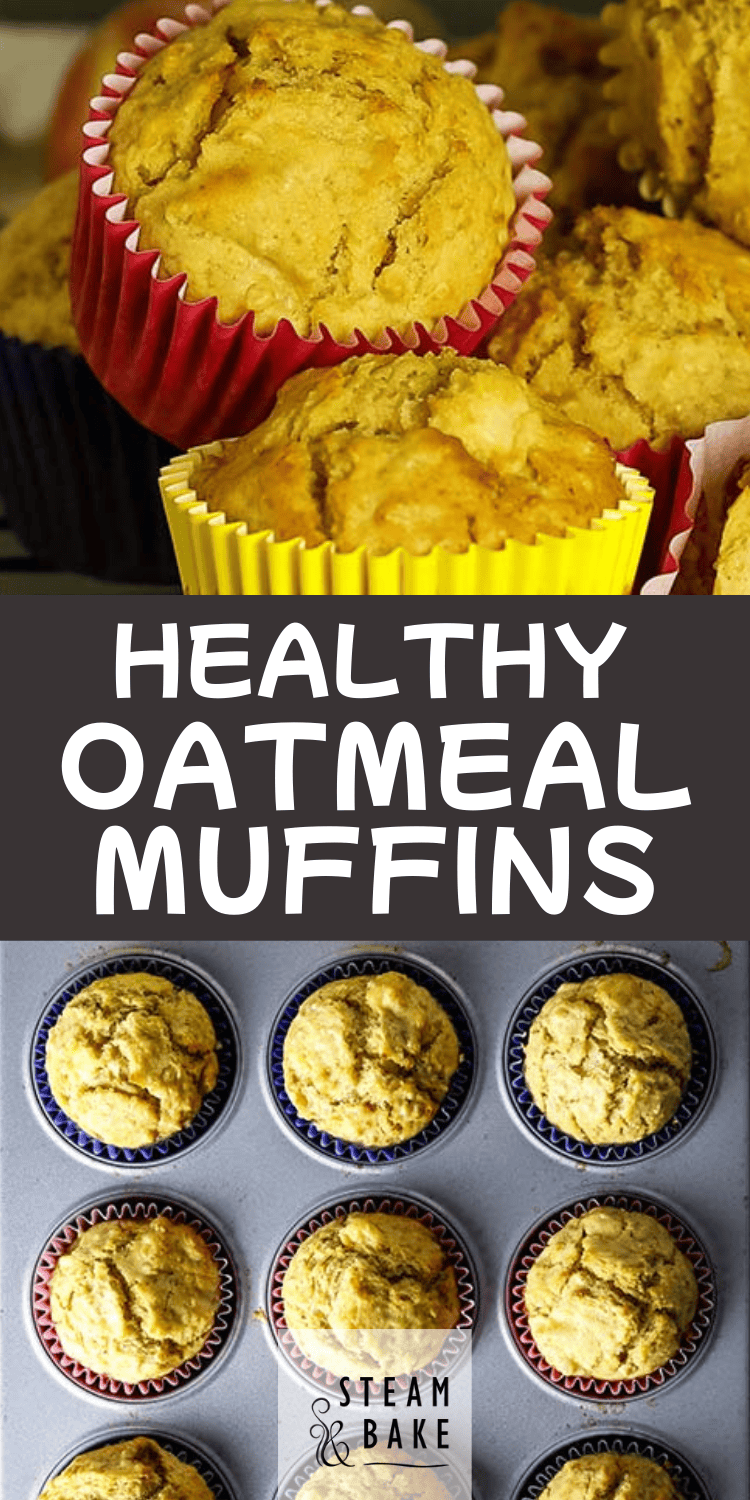 How to Make Oatmeal Muffins (steam oven and conventional methods ...
