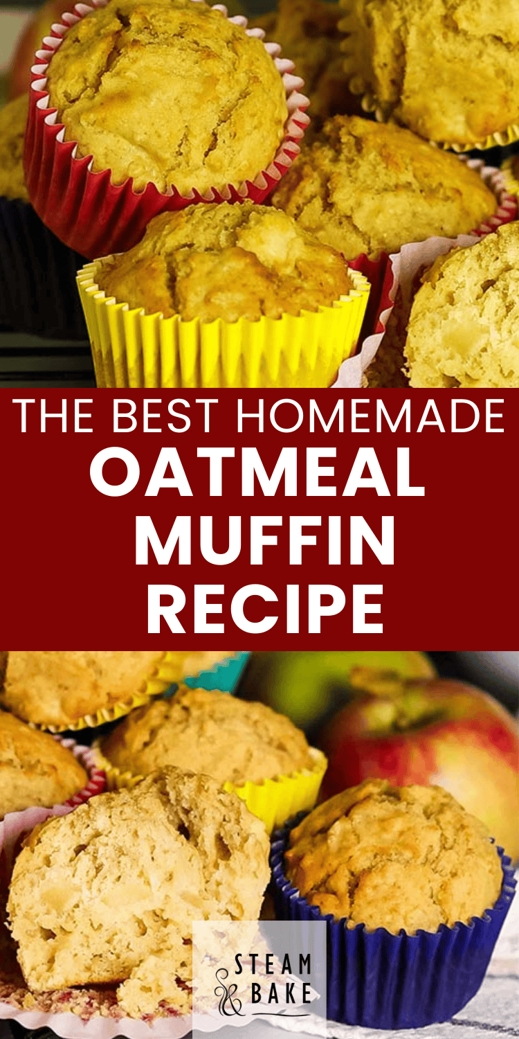 How to Make Oatmeal Muffins (steam oven and conventional methods ...