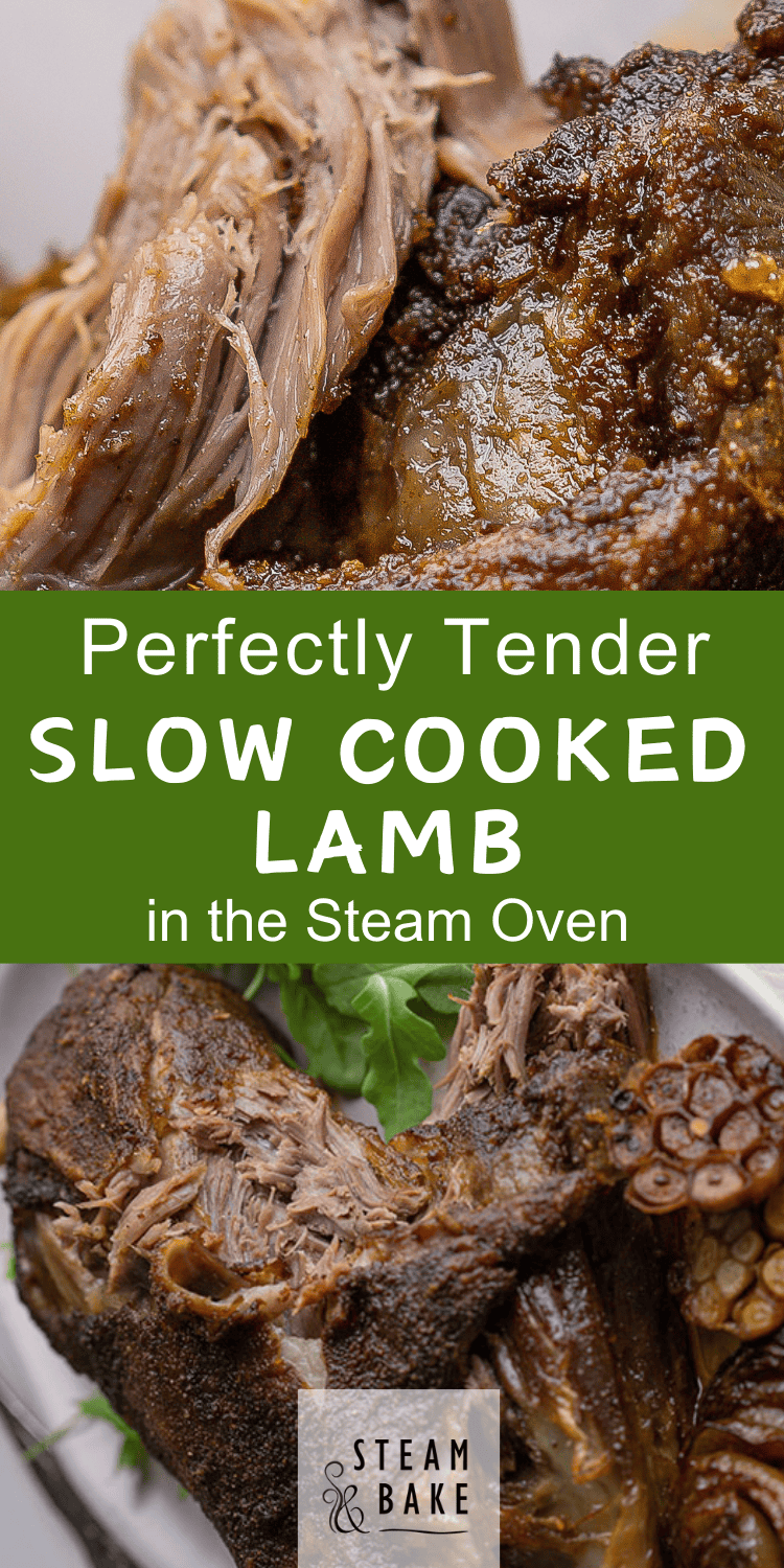 Slow Cooked Lamb Shoulder - Steam & Bake