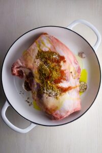 Slow Cooked Lamb Shoulder - Steam & Bake
