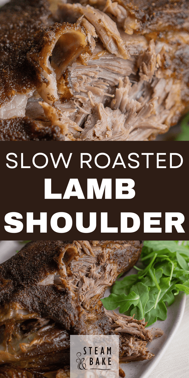 Slow Cooked Lamb Shoulder - Steam & Bake