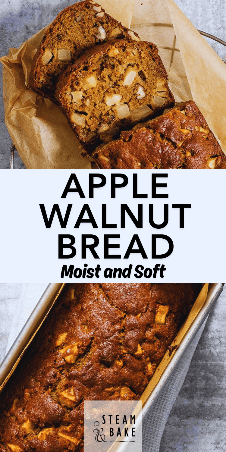 Apple Walnut Bread - Steam & Bake