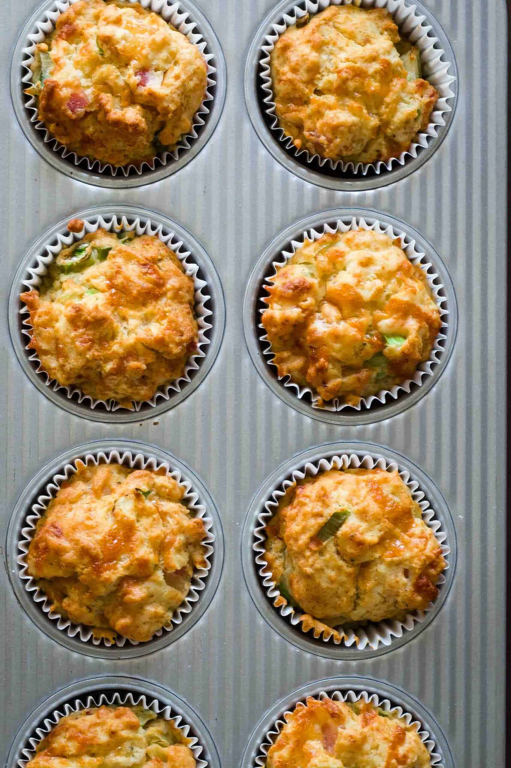 Cheese and Bacon Muffins - Steam & Bake