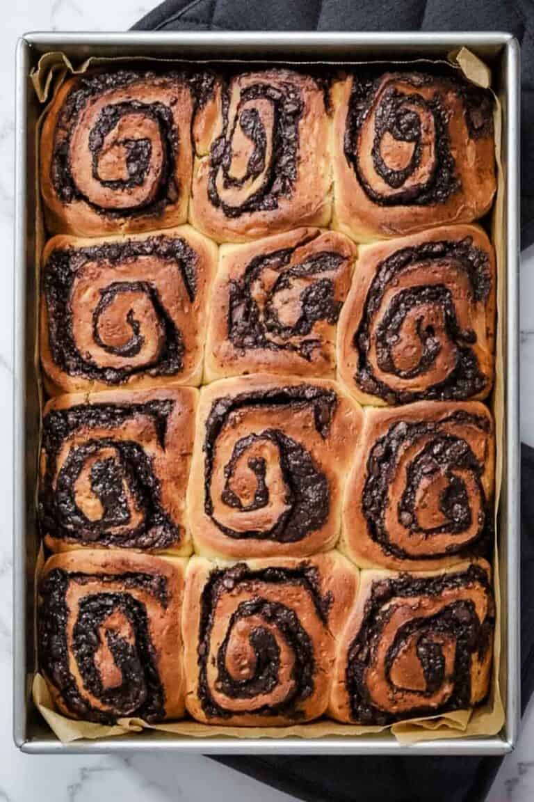 Sticky Chocolate Buns with Chocolate Glaze - Steam & Bake