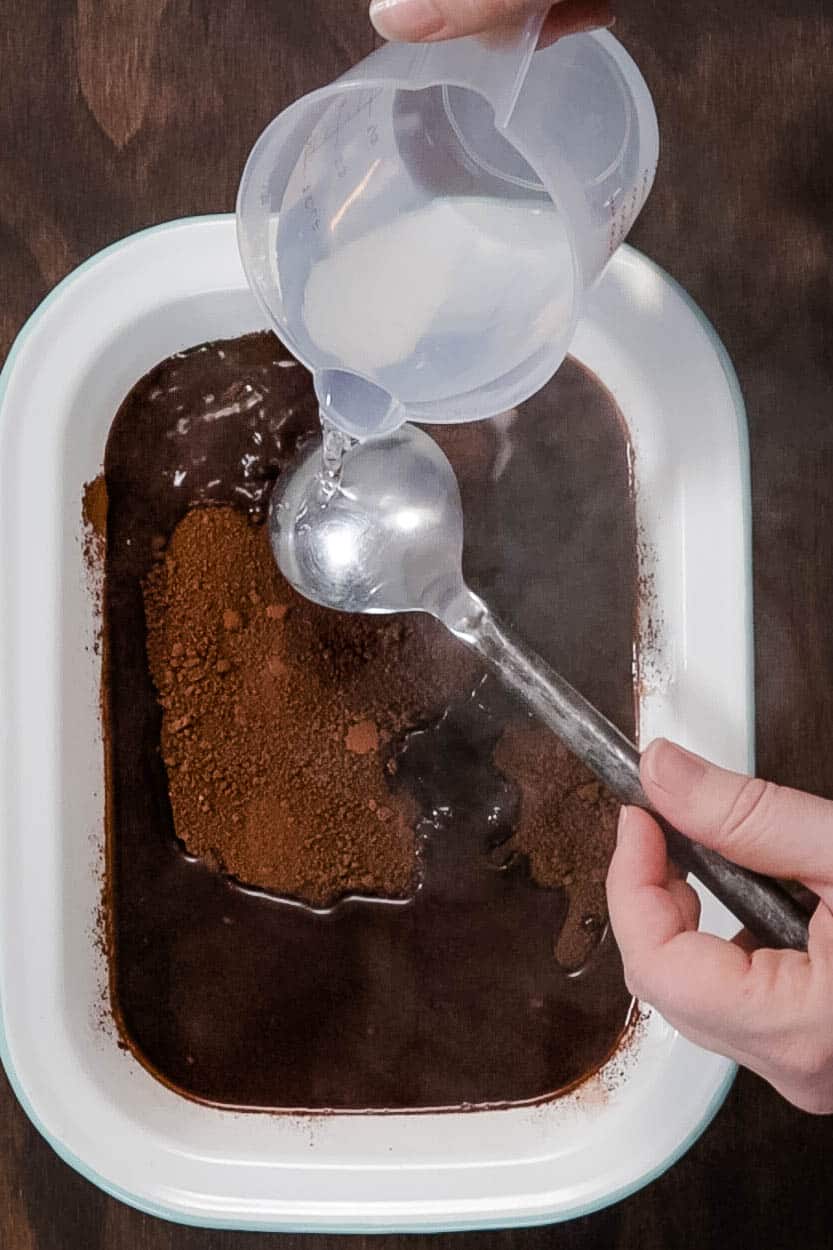 Quick Self Saucing Steam Oven Chocolate Pudding - Steam & Bake