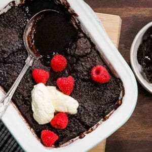 Quick Self Saucing Steam Oven Chocolate Pudding - Steam & Bake