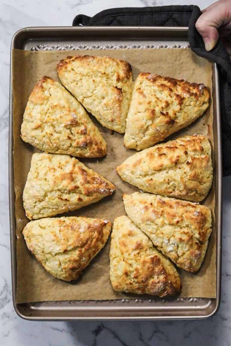 How To Make Lemon Scones (Easy Recipe with Lemon Glaze)