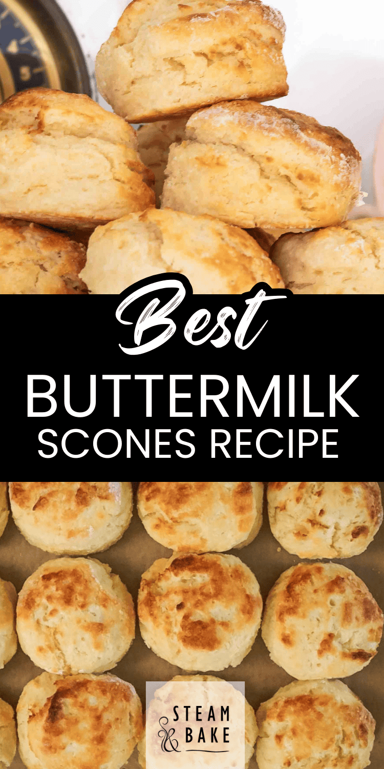 The Best Buttermilk Scones Recipe – Adapt to Any Flavor! - Steam & Bake
