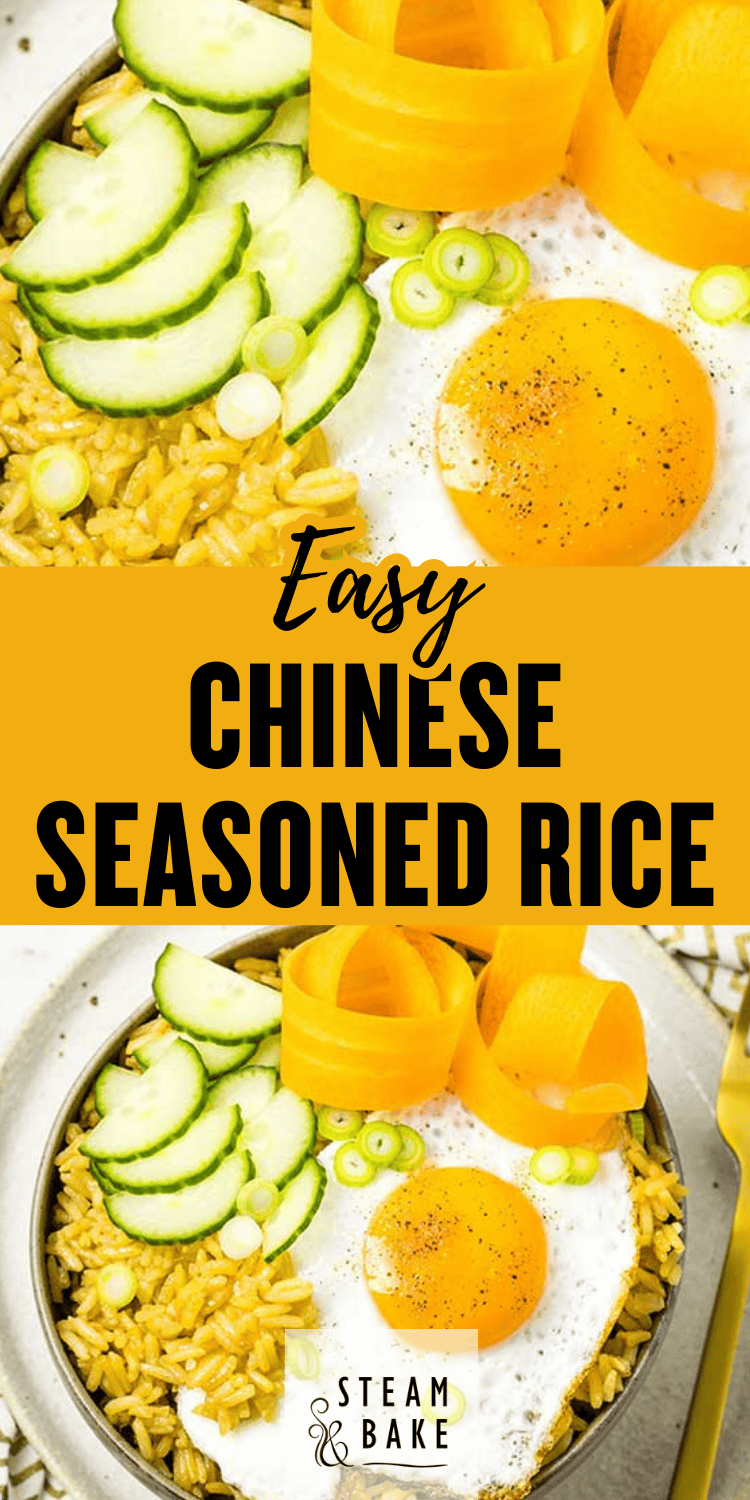 How to Make Perfectly Seasoned Chinese Steamed Rice - Steam & Bake