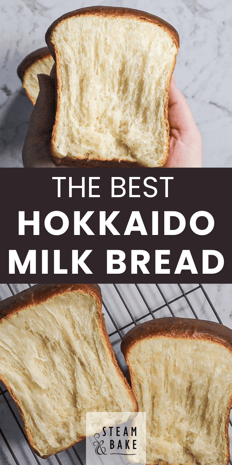 Simple, Soft Japanese Milk Bread Recipe (Hokkaido Milk Bread)