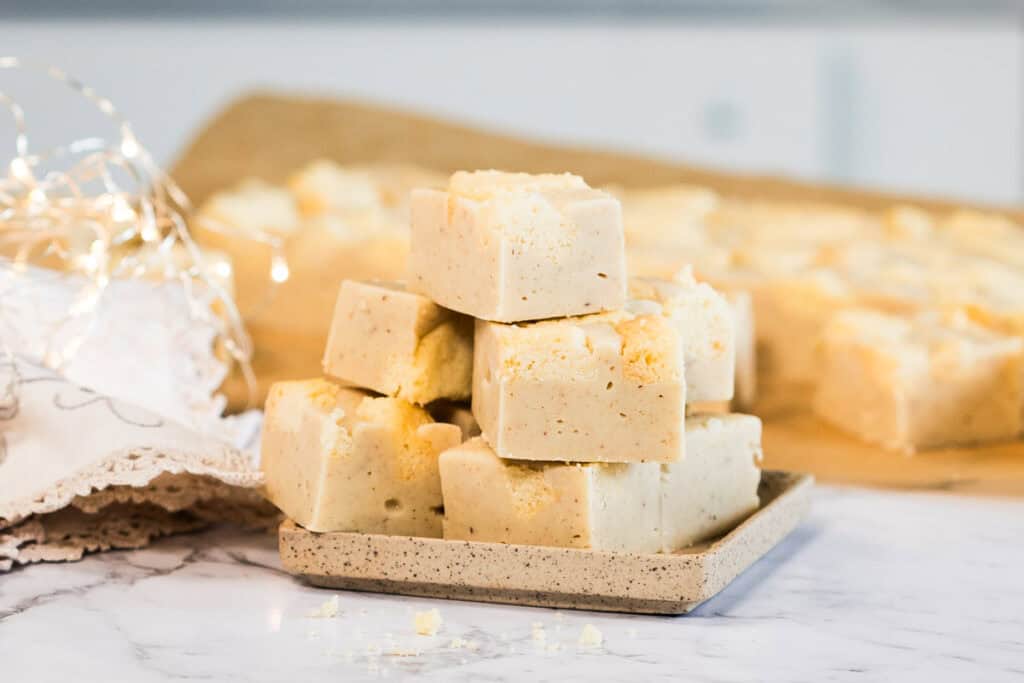 Super Easy Sugar Cookie Fudge - Steam & Bake