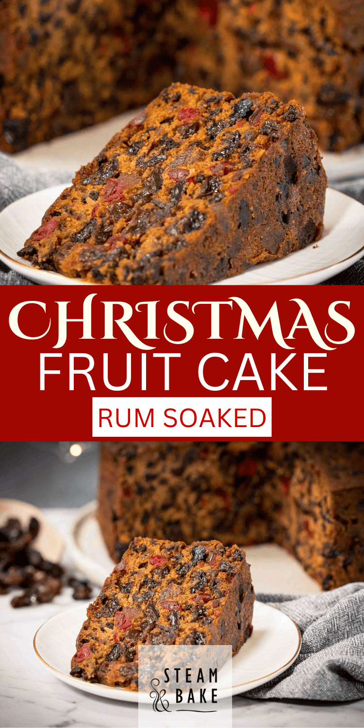The Ultimate Easy Traditional Christmas Cake Recipe - Steam & Bake