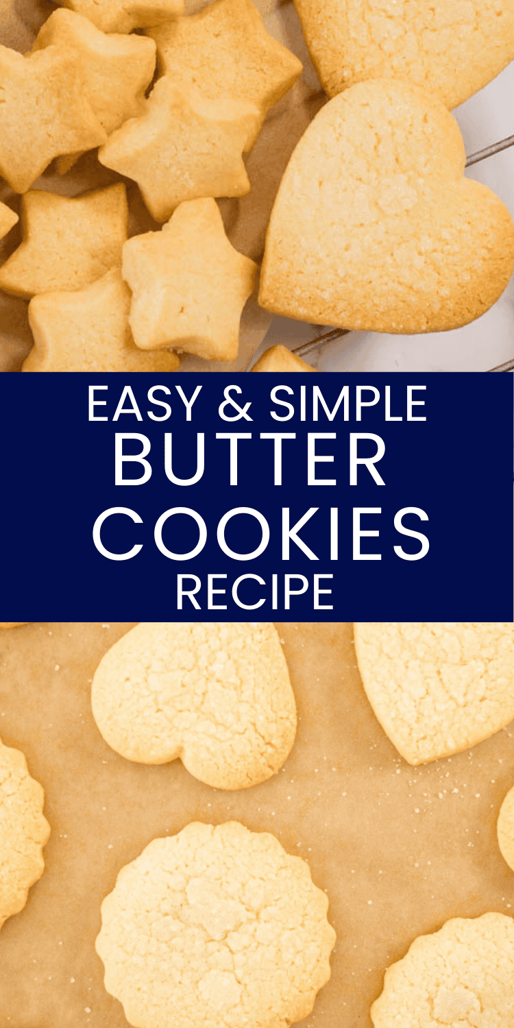 Simple Old Fashioned Christmas Butter Cookies - Steam & Bake