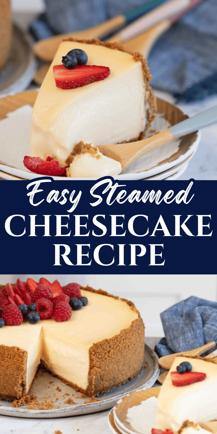 Perfect Sous Vide Cheesecake (whole cake or mini jars)