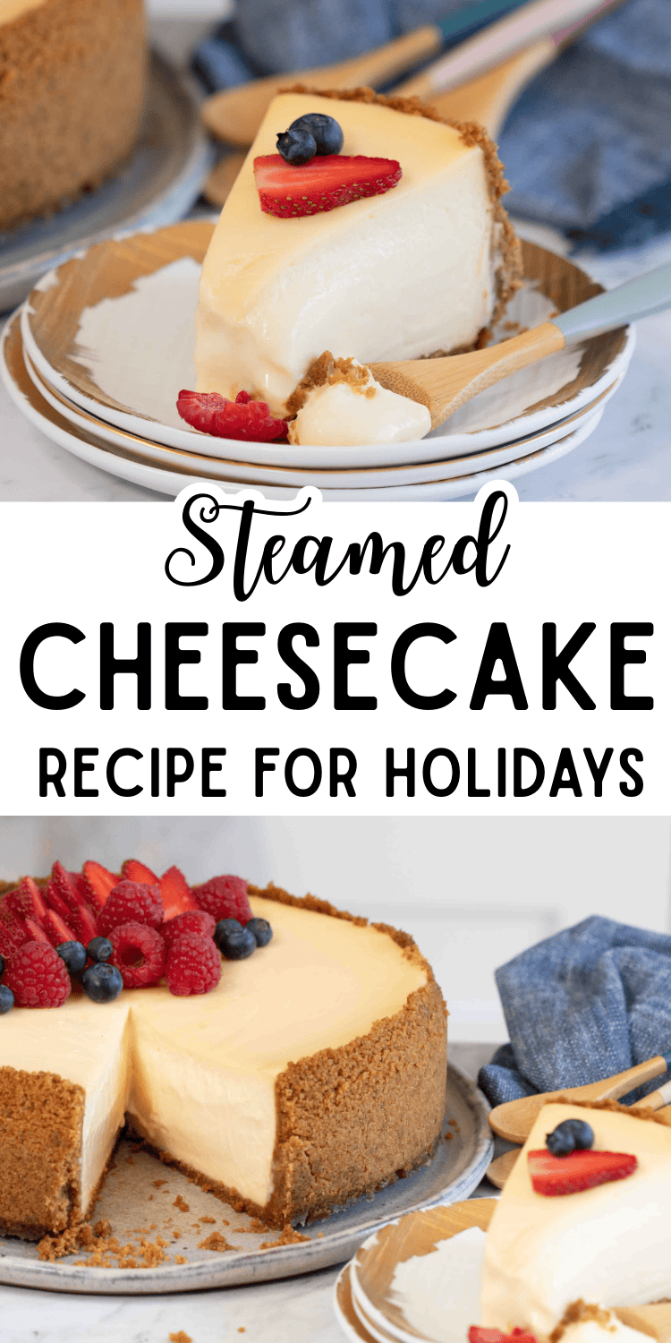 Perfect Sous Vide Cheesecake (whole cake or mini jars)