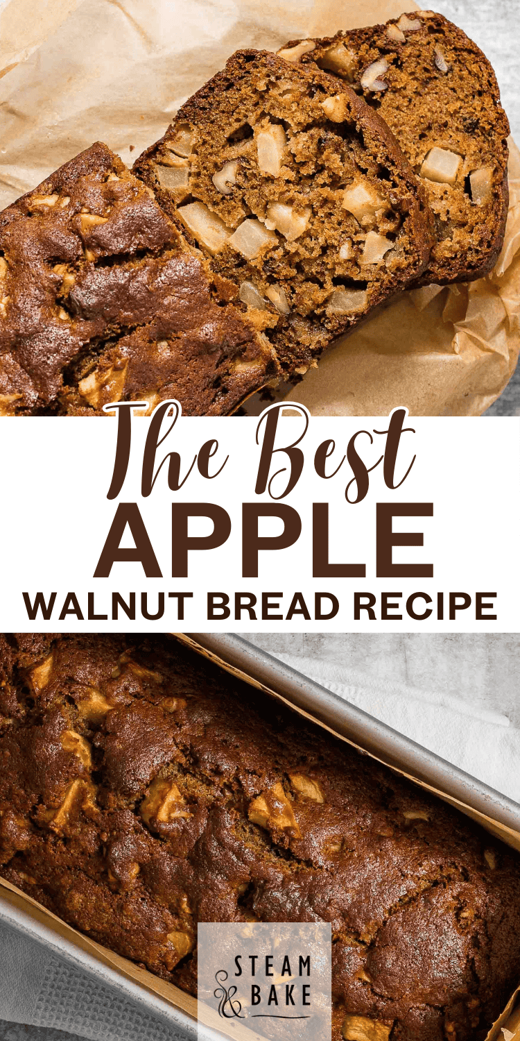Apple Walnut Bread - Steam & Bake