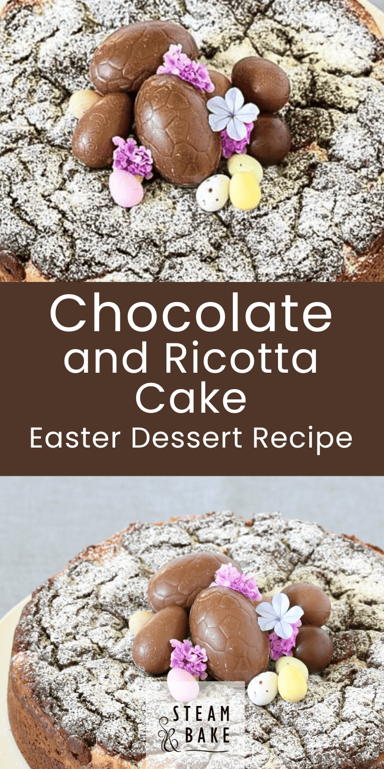 Combi Steam Chocolate and Ricotta Cake - Steam & Bake