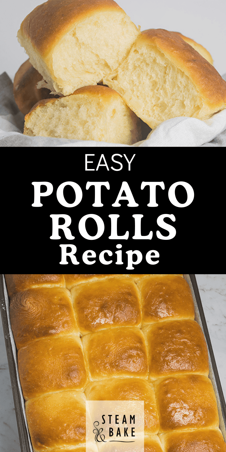 How to Make Easy Potato Rolls - Steam & Bake
