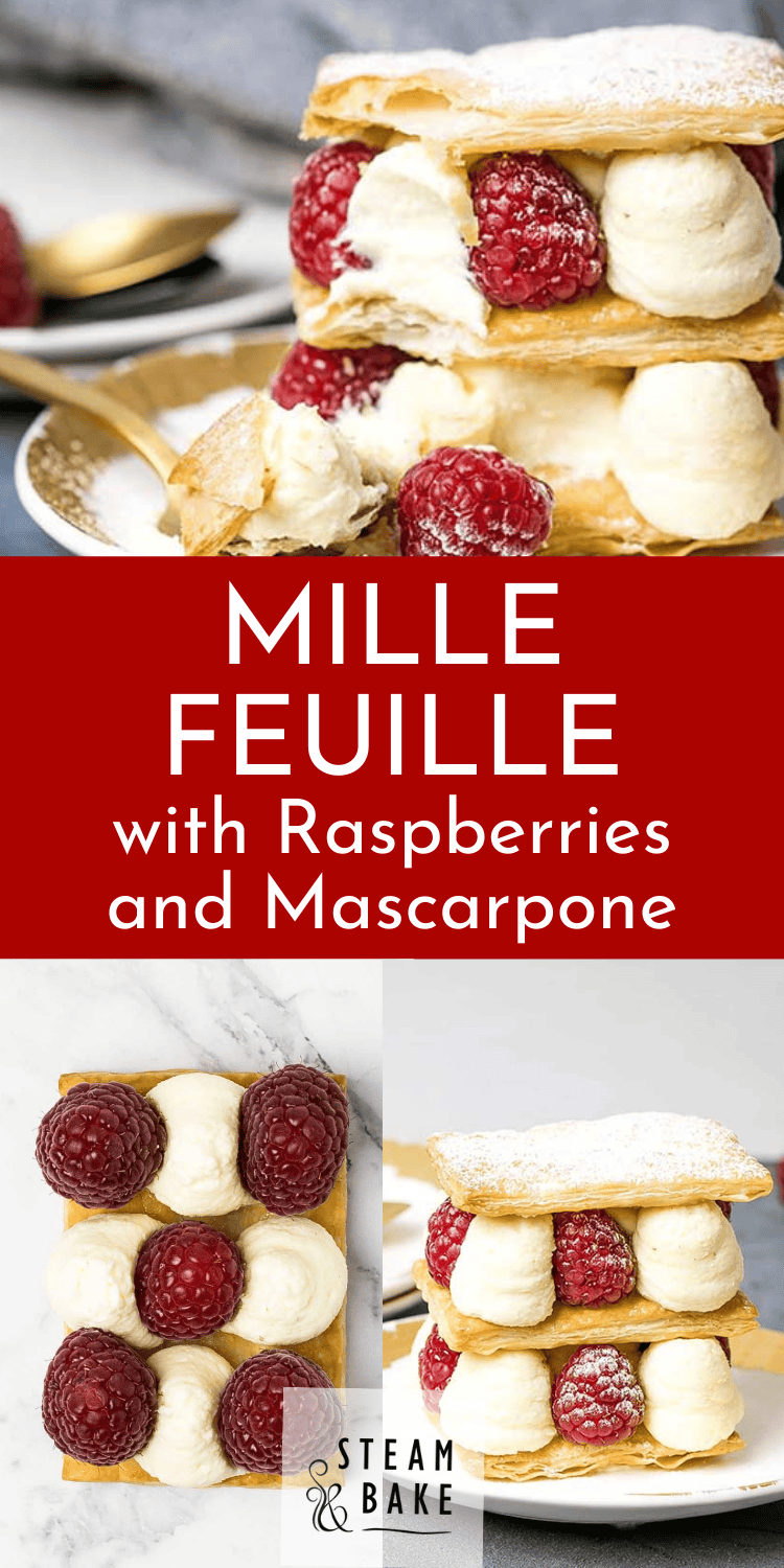 Mille Feuille (Easy Steam Oven Pastry Dessert) - Steam & Bake