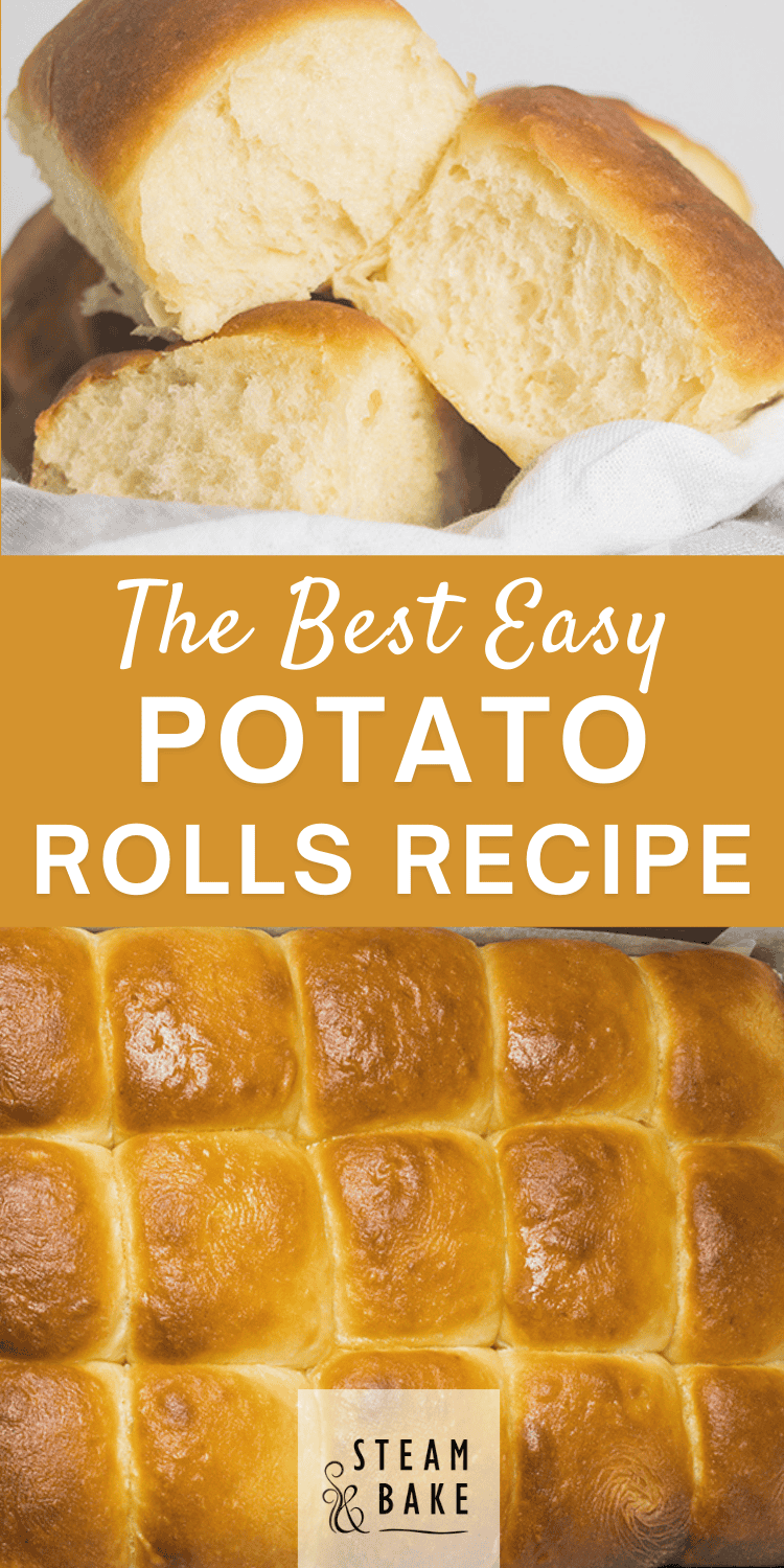 How to Make Easy Potato Rolls - Steam & Bake