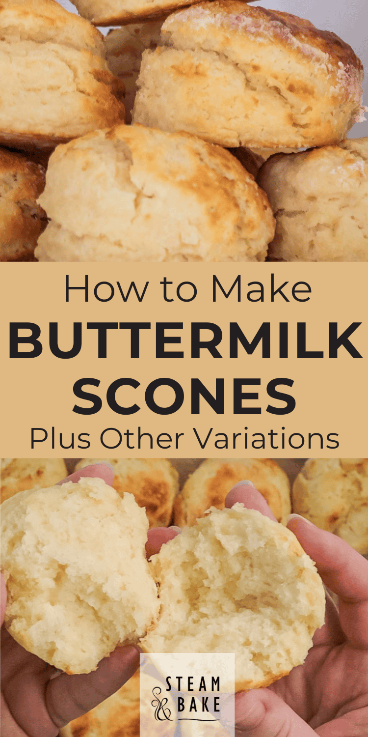 The Best Buttermilk Scones Recipe – Adapt to Any Flavor! - Steam & Bake