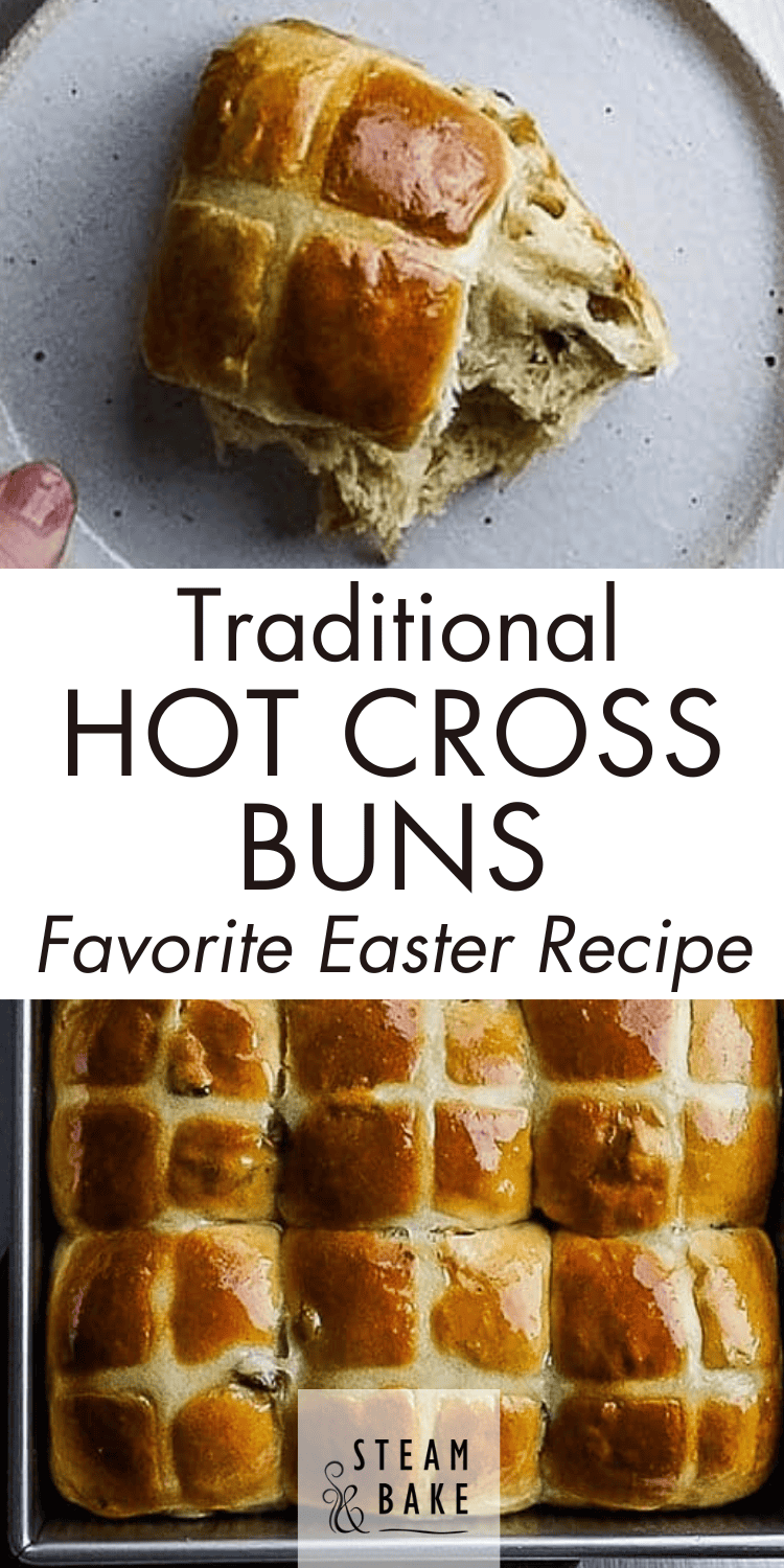 How to Make Hot Cross Buns (with Video) - Steam & Bake