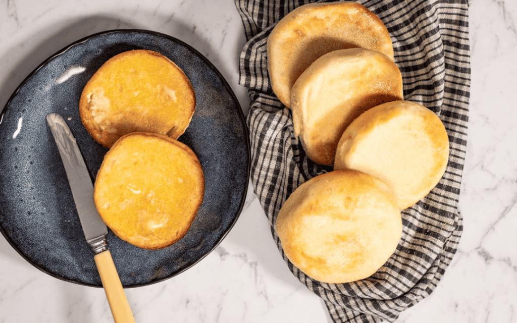 Volume 42: Steamed English Muffins - Steam & Bake
