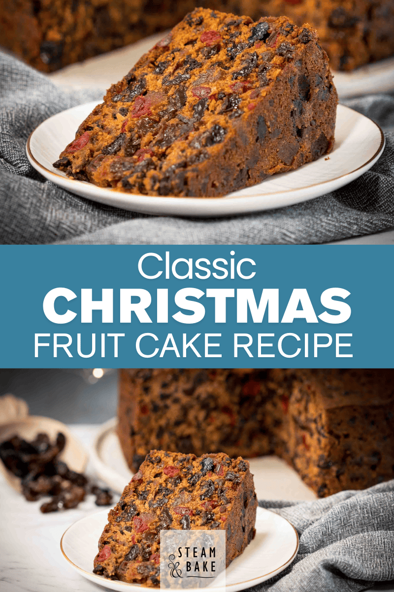 The Ultimate Easy Traditional Christmas Cake Recipe - Steam & Bake