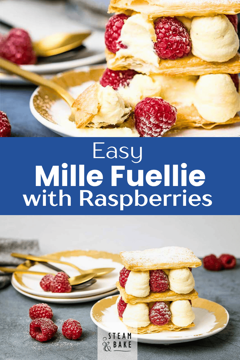 Mille Feuille (Easy Steam Oven Pastry Dessert) - Steam & Bake