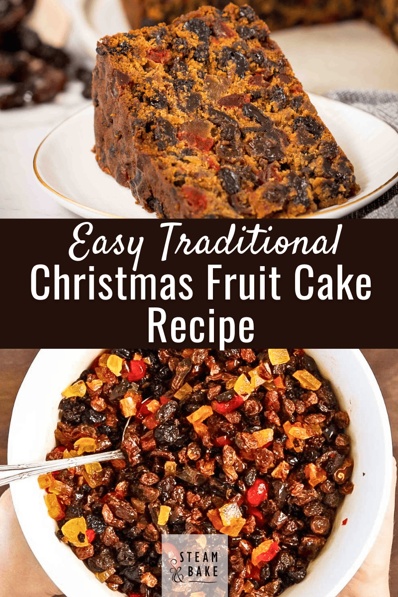 The Ultimate Easy Traditional Christmas Cake Recipe - Steam & Bake