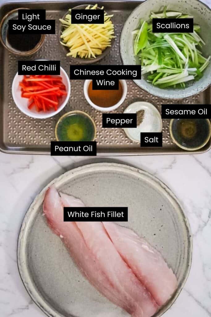 Fast and Easy Steamed Fish Recipe with Ginger (15 Minutes!) - Steam & Bake