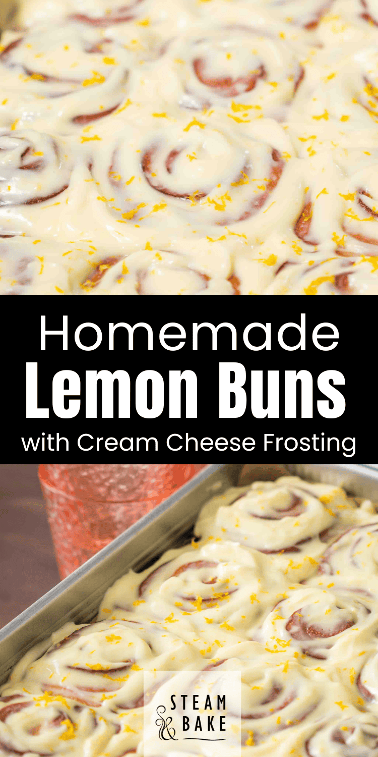 Lemon Buns - Steam & Bake