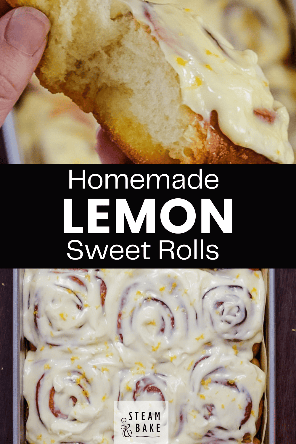 Lemon Buns - Steam & Bake