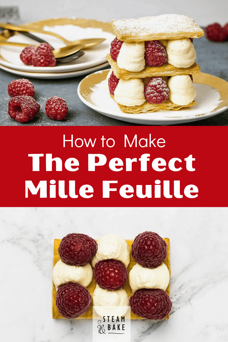 Mille Feuille (Easy Steam Oven Pastry Dessert) - Steam & Bake
