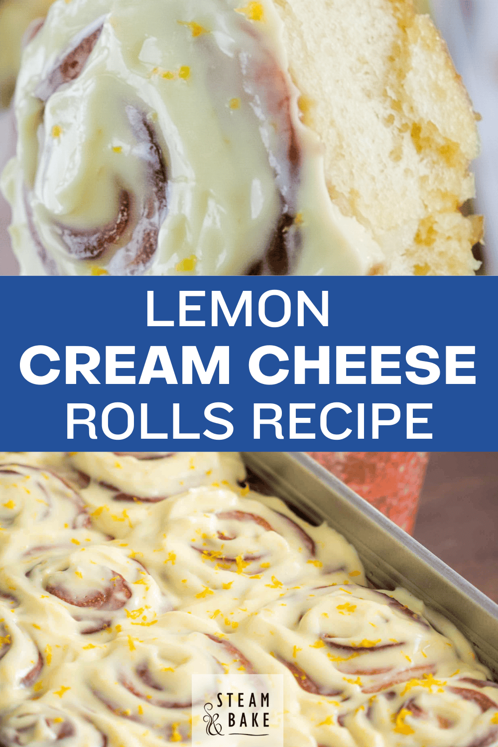 Lemon Buns - Steam & Bake
