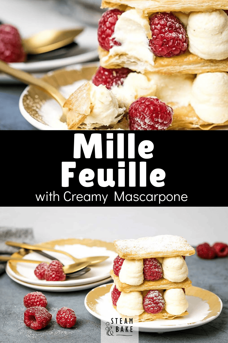 Mille Feuille (Easy Steam Oven Pastry Dessert) - Steam & Bake