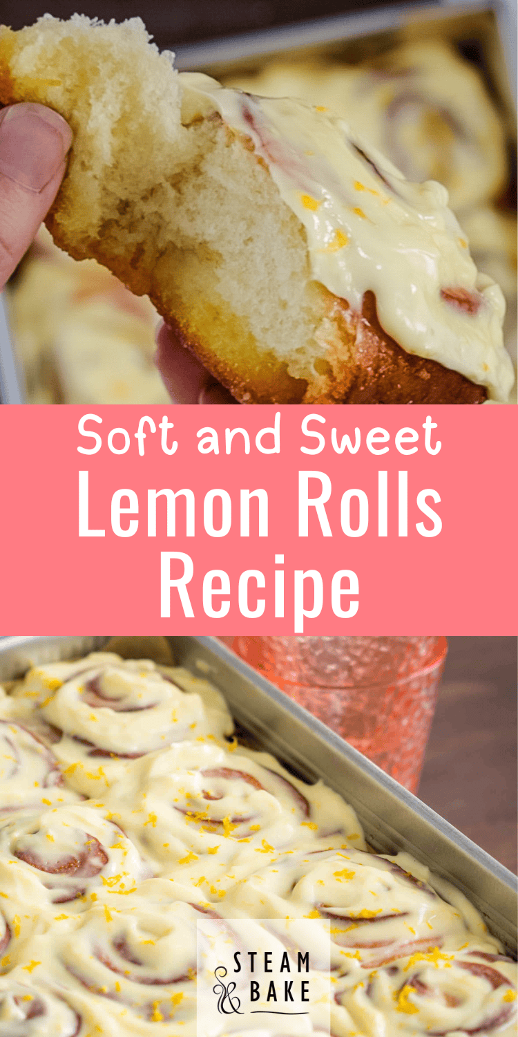 Lemon Buns - Steam & Bake