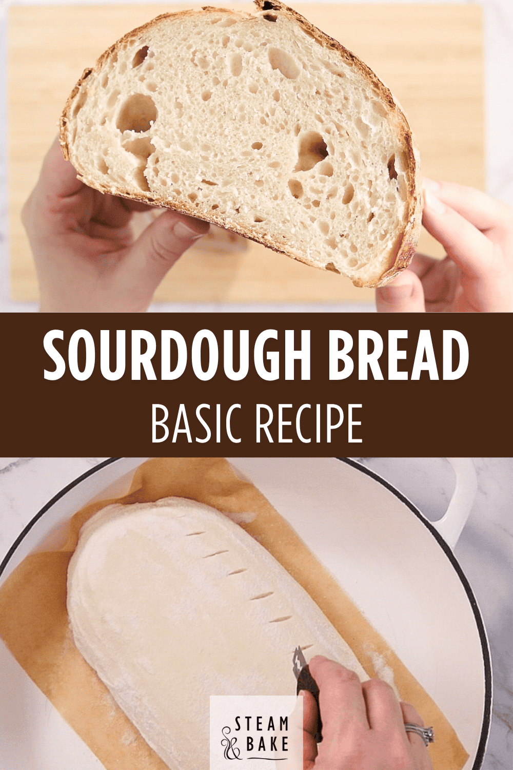 Simple, Foolproof Steam Oven Sourdough Bread (Recipe) - Steam & Bake