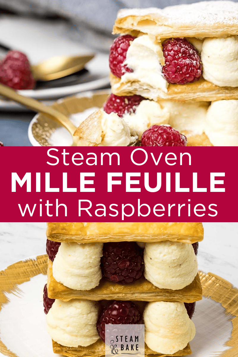 Mille Feuille (Easy Steam Oven Pastry Dessert) - Steam & Bake